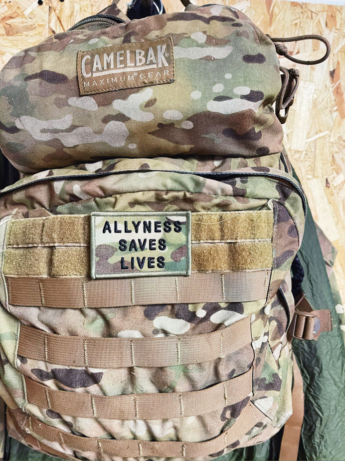 ALLYNESS SAVES LIVES MULTI-CAM MORALE PATCH – Allyness.com