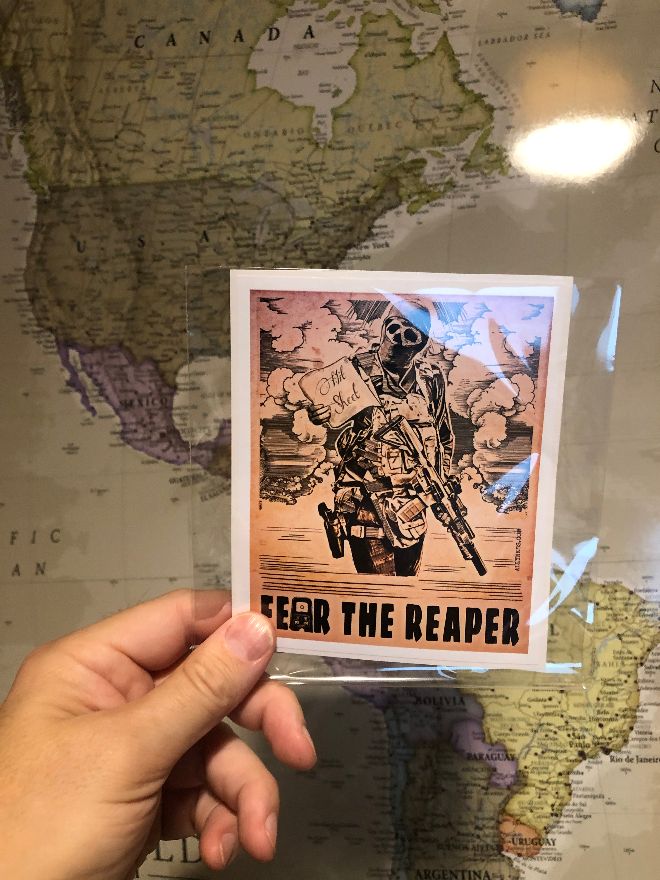 Reaper Sticker – Allyness.com