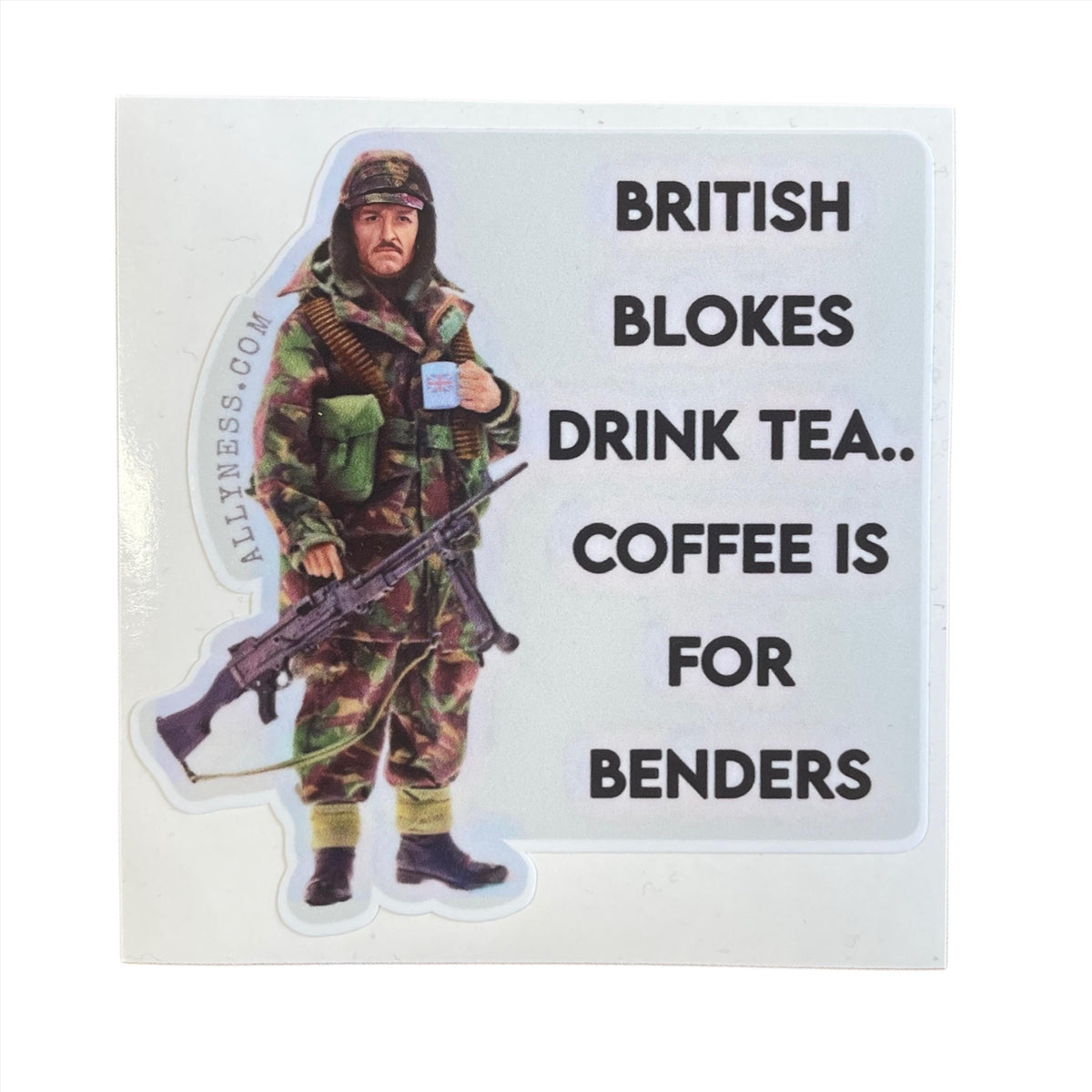 Drink Tea Sticker – Allyness.com