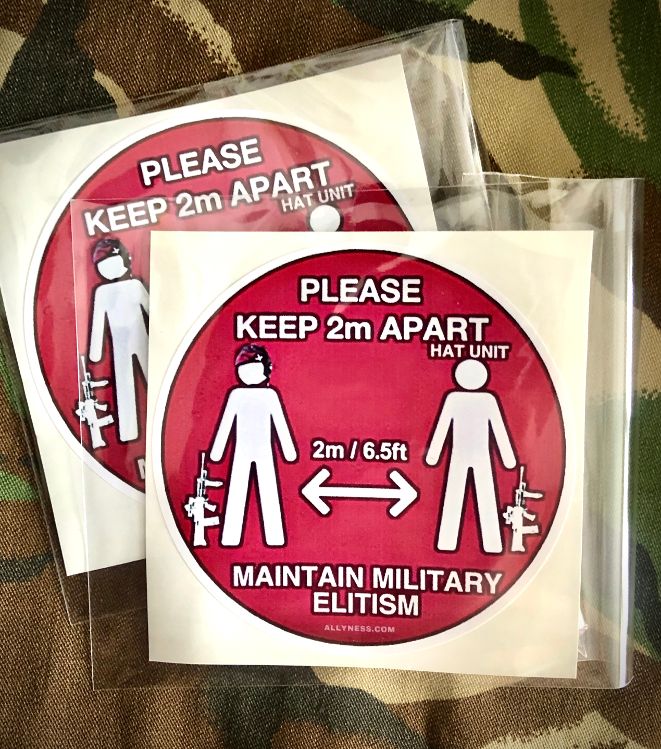 2 Metre Sticker – Allyness.com