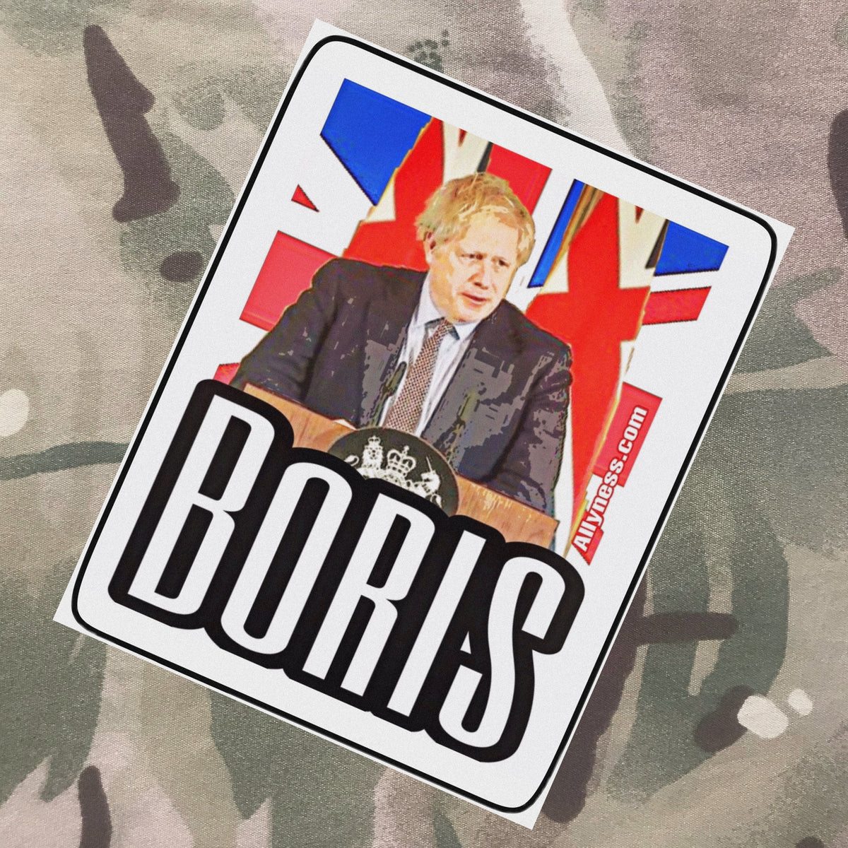 Boris sticker – Allyness.com