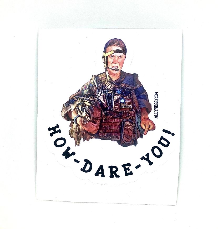 Pte Thunberg Sticker – Allyness.com